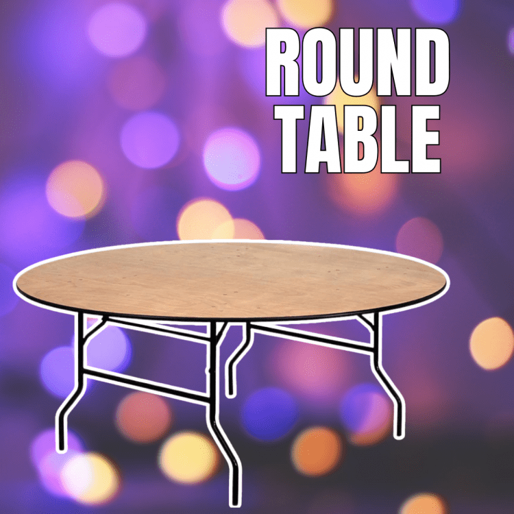 Round Table (6 ft.) - Kids Jump N Play PHOENIX AZ